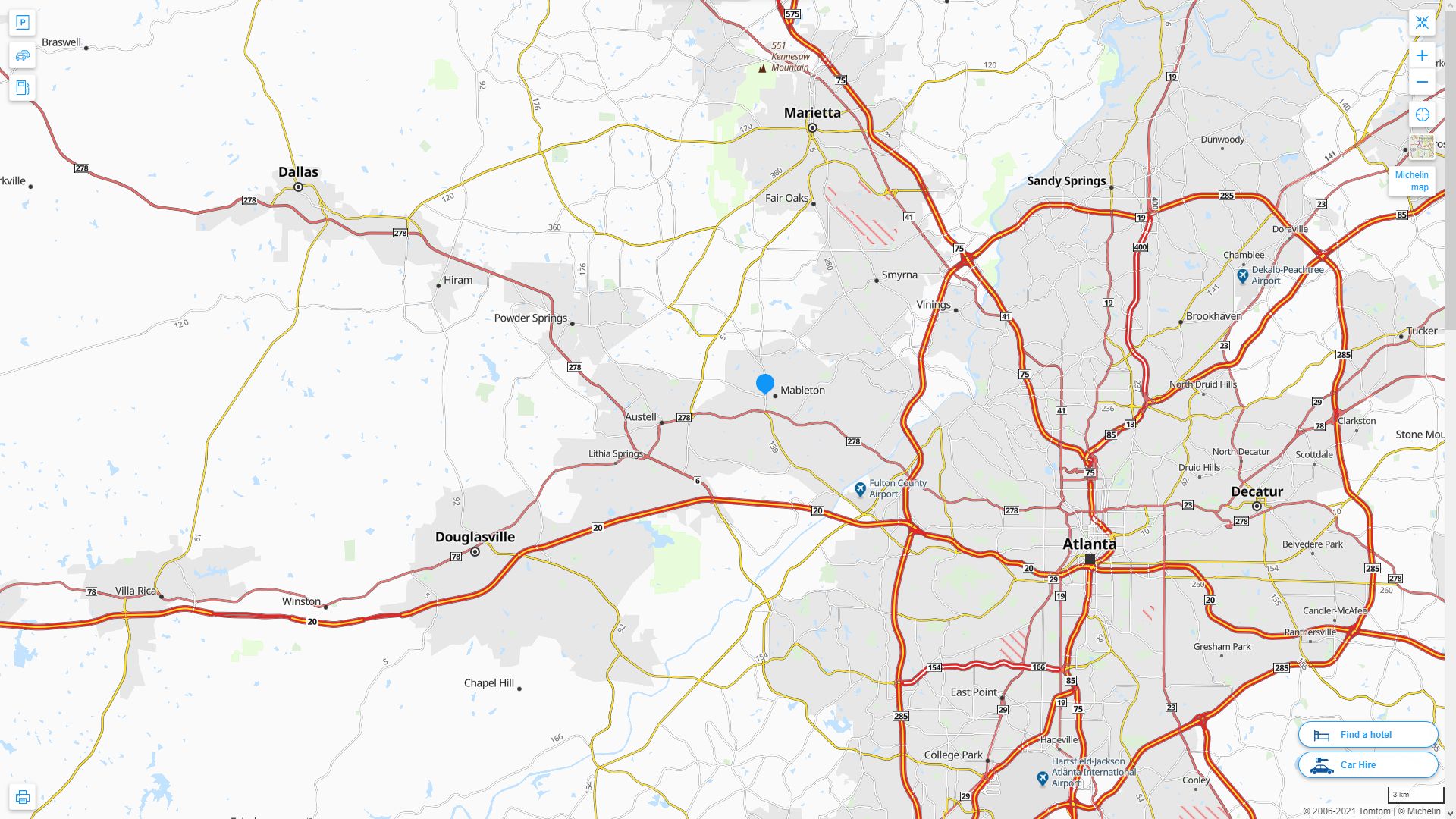 Mableton Georgia Map And Mableton Georgia Satellite Image Mableton Georgia Map And Mableton Georgia Satellite Image